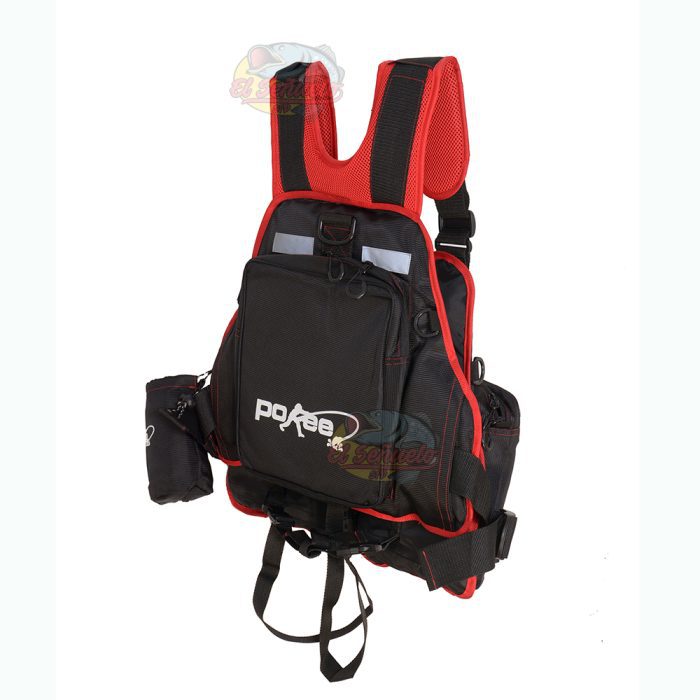 Chaleco de pesca con salvavidas Pokee PRO : El Señuelo, tienda de pesca