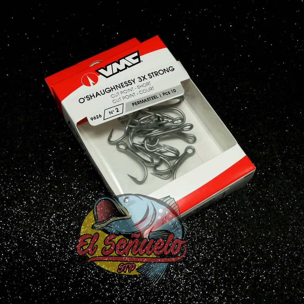 TRIPLE VMC 9626 O’SHAUGHNESSY 3X STRONG : El Señuelo, tienda de pesca