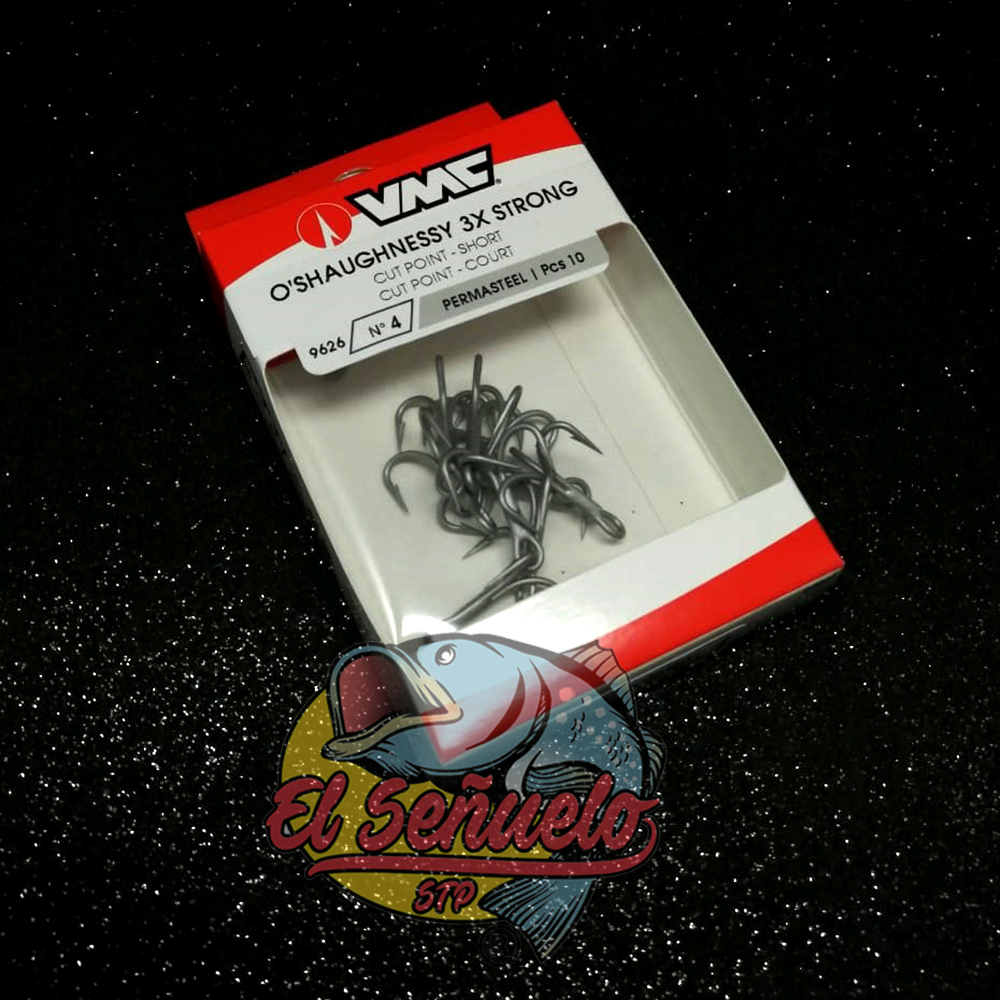 TRIPLE VMC 9626 O’SHAUGHNESSY 3X STRONG : El Señuelo, tienda de pesca