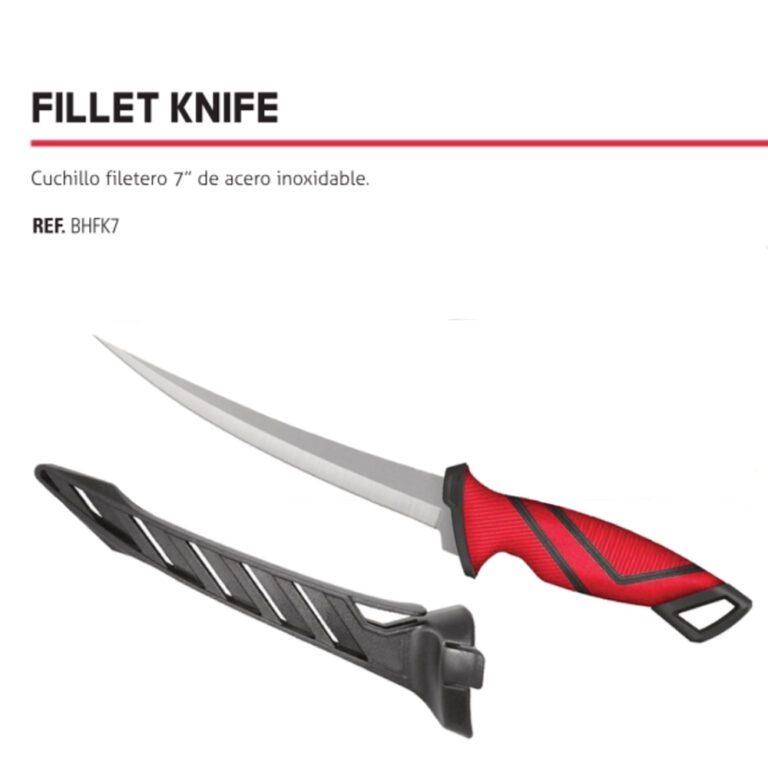 CUCHILLO FILETEADOR HART 18CM : El Señuelo, tienda de pesca